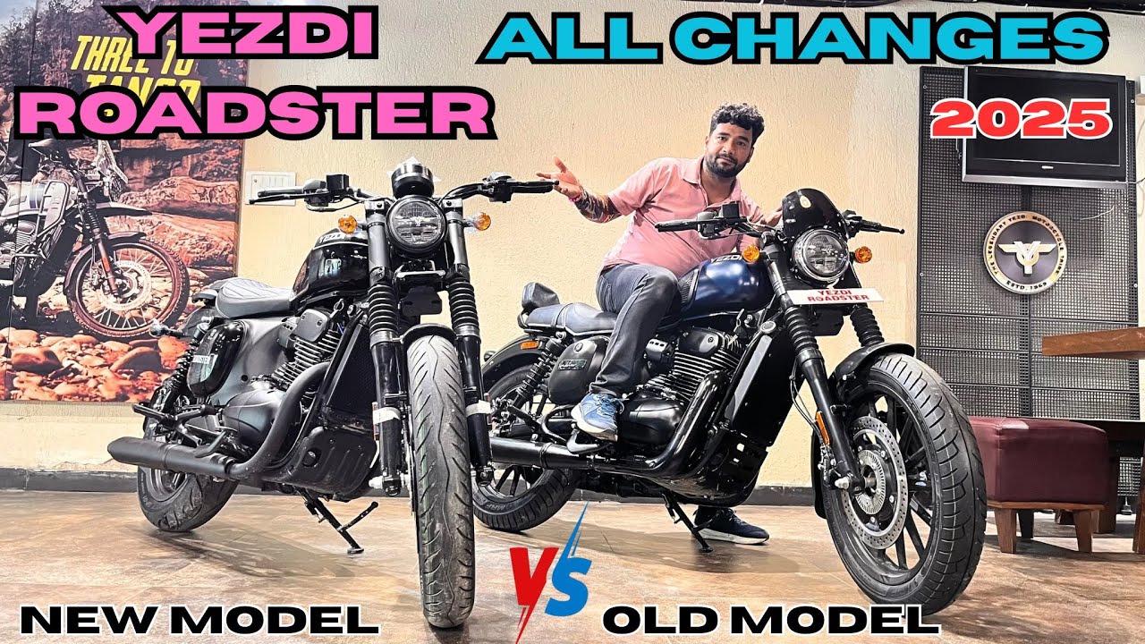Yezdi Roadster New Model Vs Old Model Detailed Comparison All Changes ...