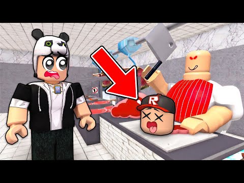 KASAP BENİ YAKALAYACAKTI! 😱 Roblox Escape The Butcher Shop Obby - Türkçe