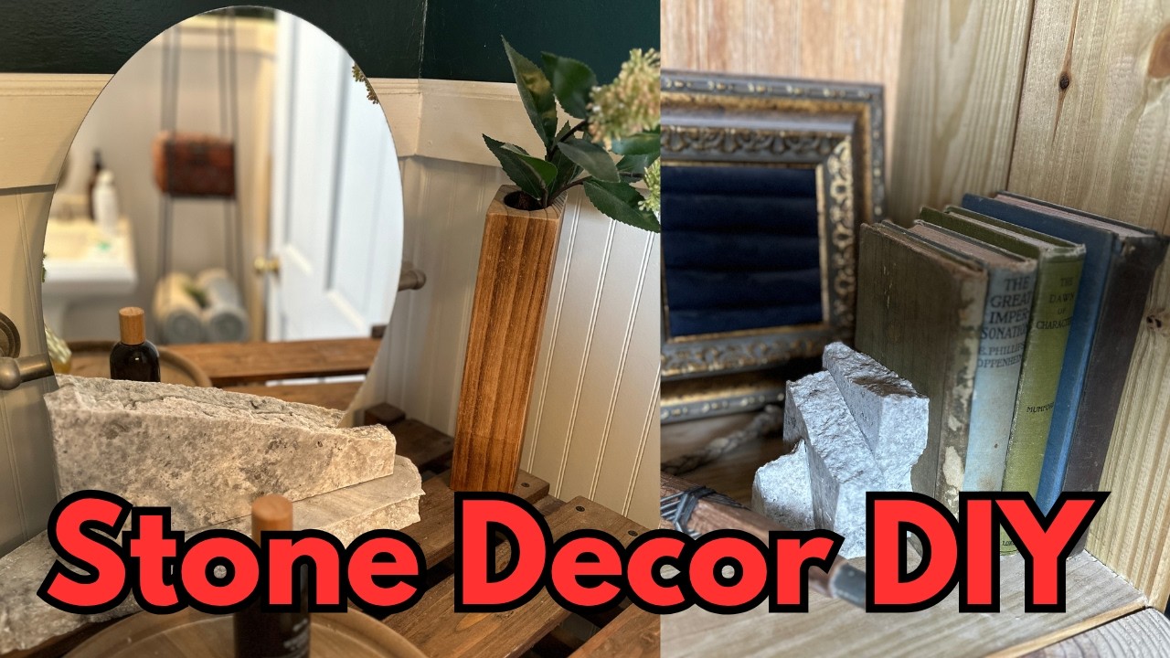 DIY Stone Home Decor You'll Actually WANT to Make! | Budget Friendly ...