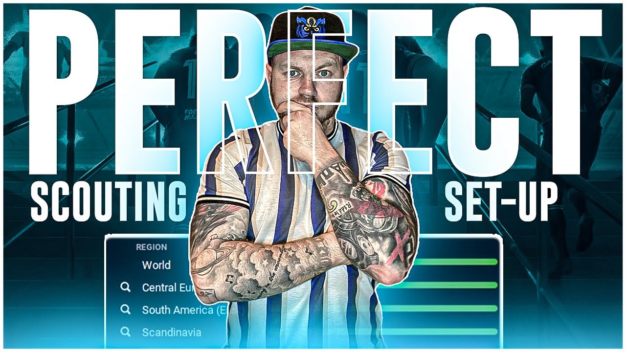 The PERFECT Football Manager Scouting Set-up - YouTube