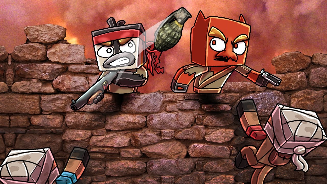 Army of Raiders SIEGE My Base! (Minecraft Apocalypse) - YouTube