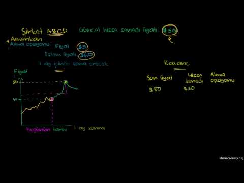 Amerikan Tipi Alım Opsiyonları (Call) (Finans ve Sermaye Piyasaları)