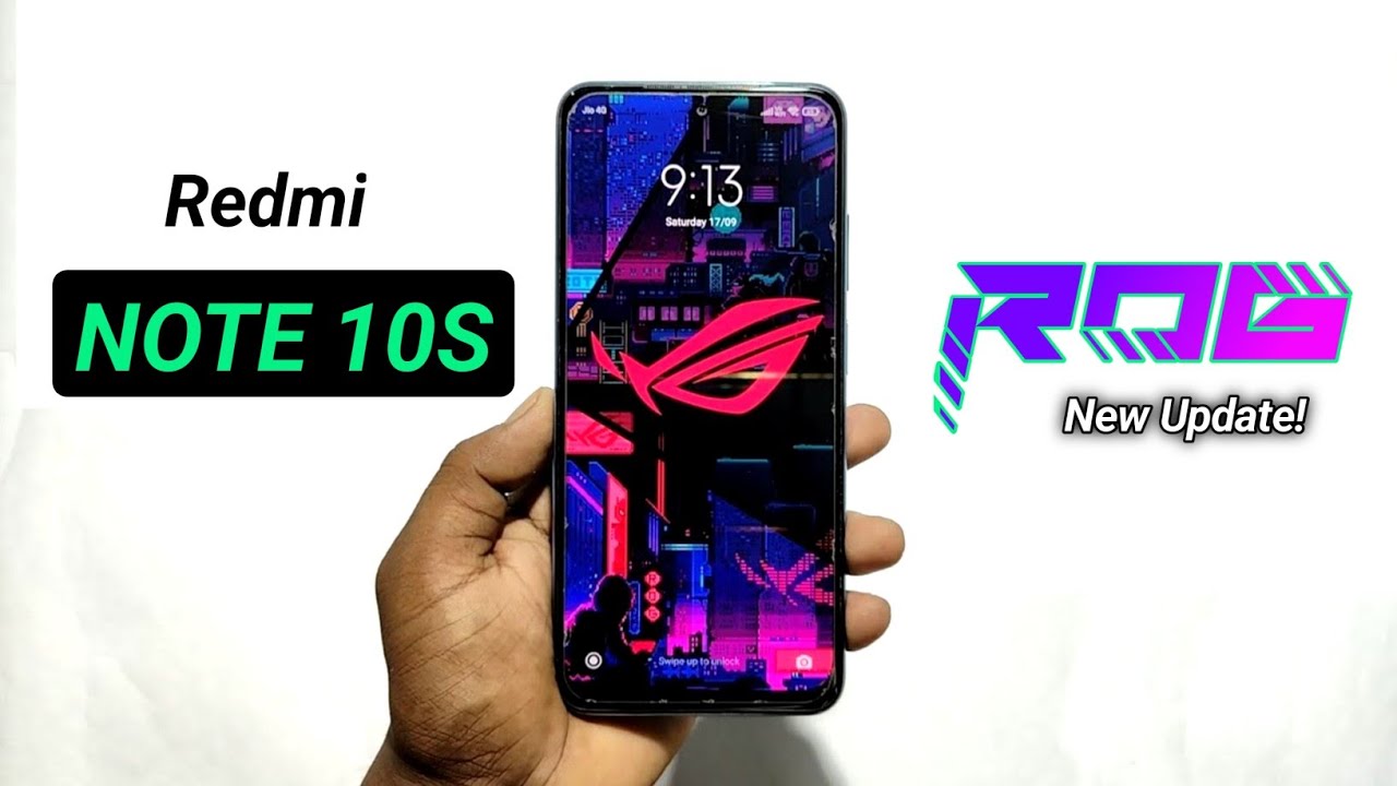 MIUI Abhix ROG Edition Redmi Note 10S | Best Custom ROM - Rosemary ...
