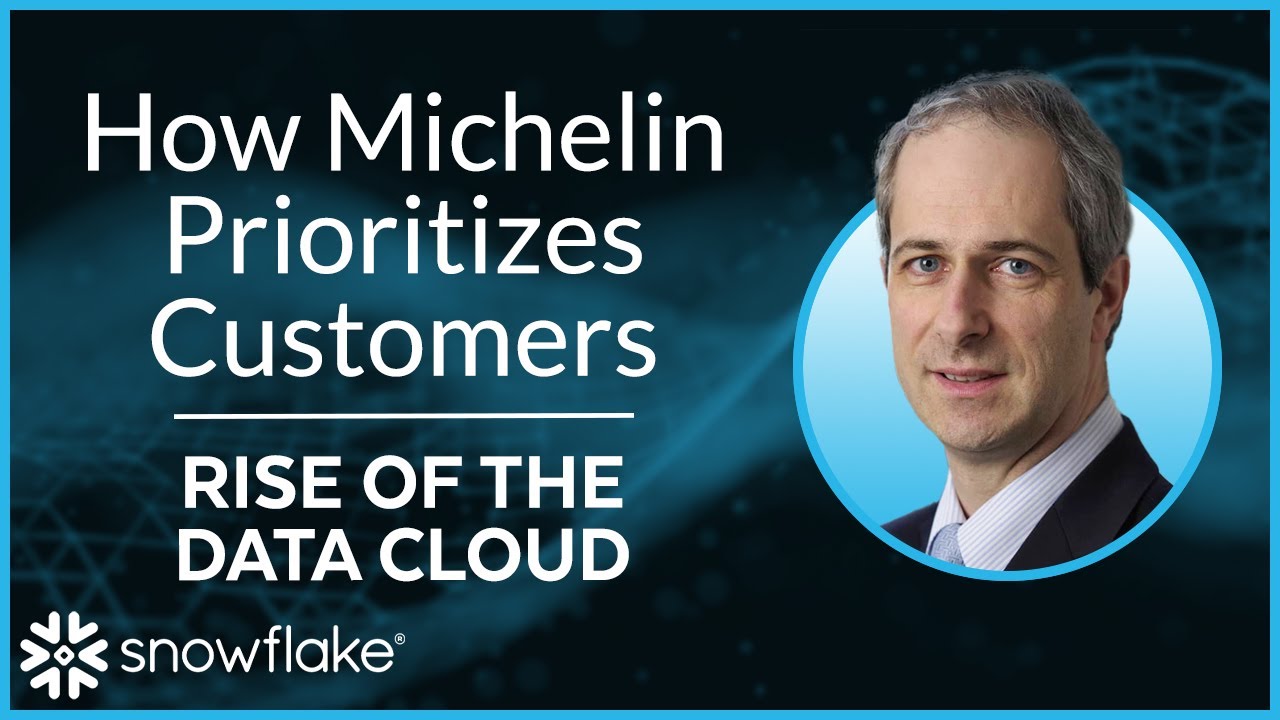 Michelin's Transformation Into a Data-Driven Company | Snowflake Inc ...