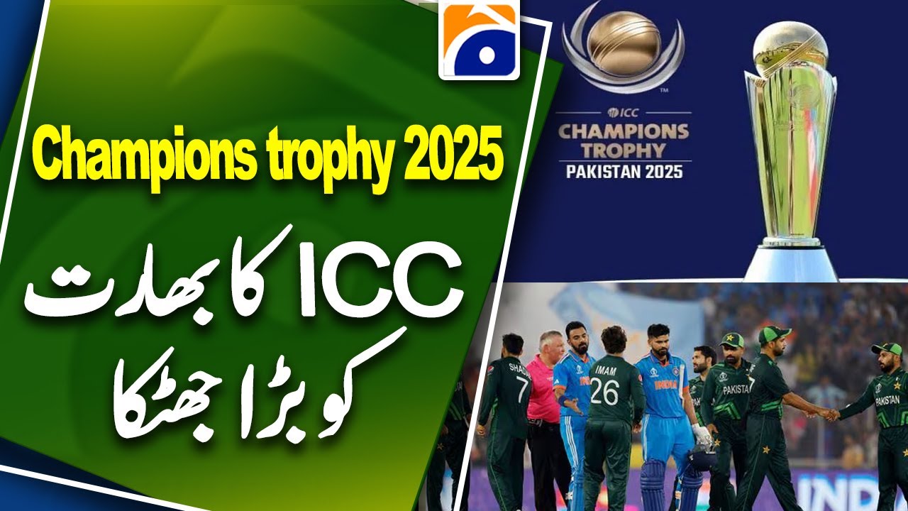 Champions Trophy: ICC Seeks Written Reasons from India for Not Coming ...