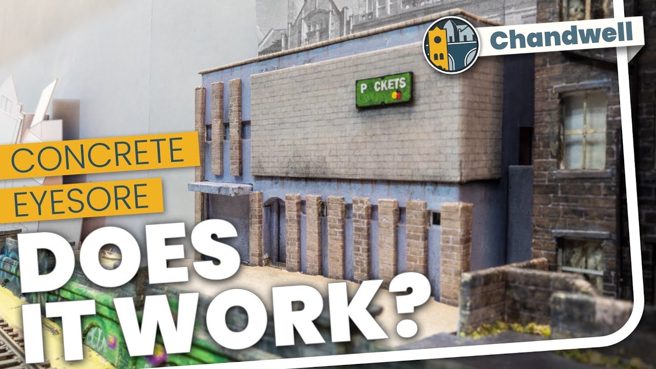 Concrete Eyesore - does it work? - Scratch building Market Street Part ...