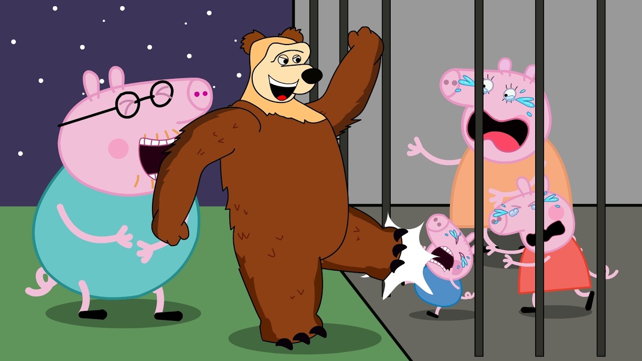 What Are Daddy Pig and the Female Bear Doing?! Mummy Pig, Please Stay ...