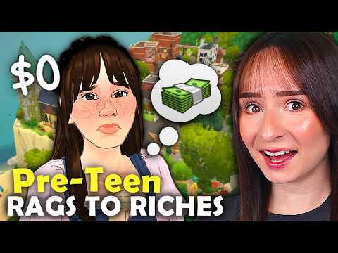 I tried RAGS TO RICHES as a PRE-TEEN in Paralives