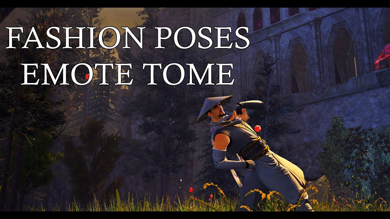 Fashion Poses Emote Tome Showcase (600 gems) - YouTube