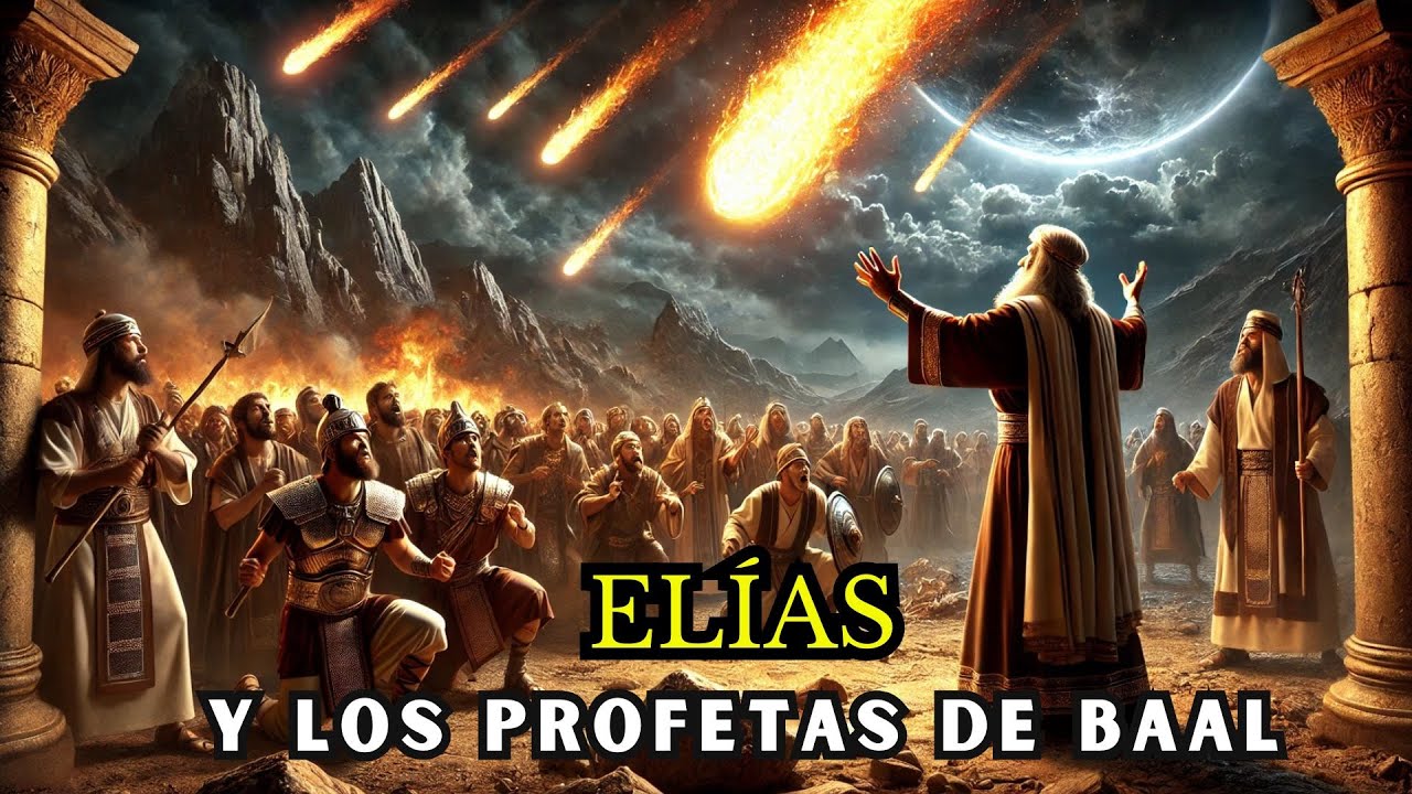 Elías y los profetas de Baal! Una Historia Bíblica Como Nunca La Has Visto - YouTube