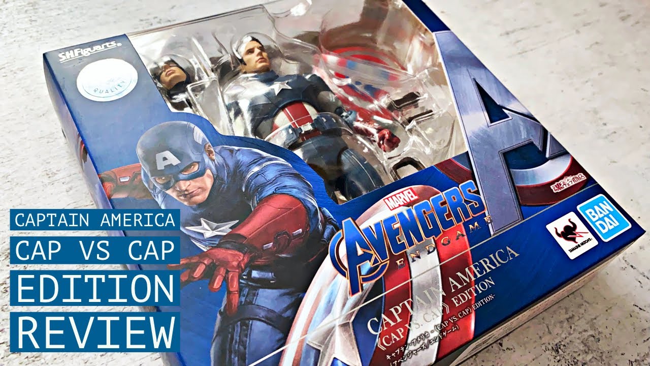 Captain America Cap vs Cap Avengers Endgame S.H. Figuarts REVIEW! - YouTube