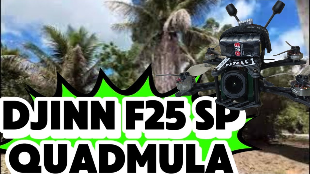 TESTE FINAL COM DJI AIR UNIT O4 PRO COM DJINN F25 SP QUADMULA - YouTube