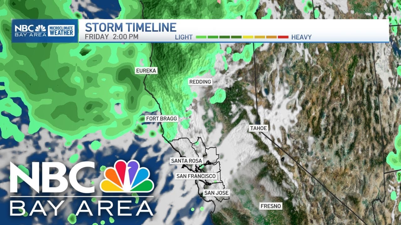 Bay Area forecast: Updated NorCal, local rain chances as cooler system ...