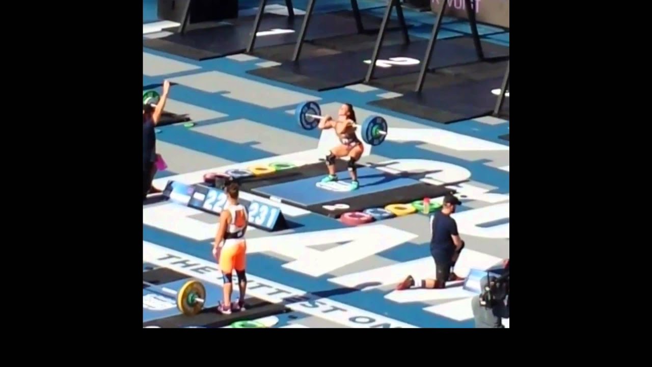 Camille Leblanc-Bazinet CrossFit Games 2015 No -Rep/Redemption - YouTube