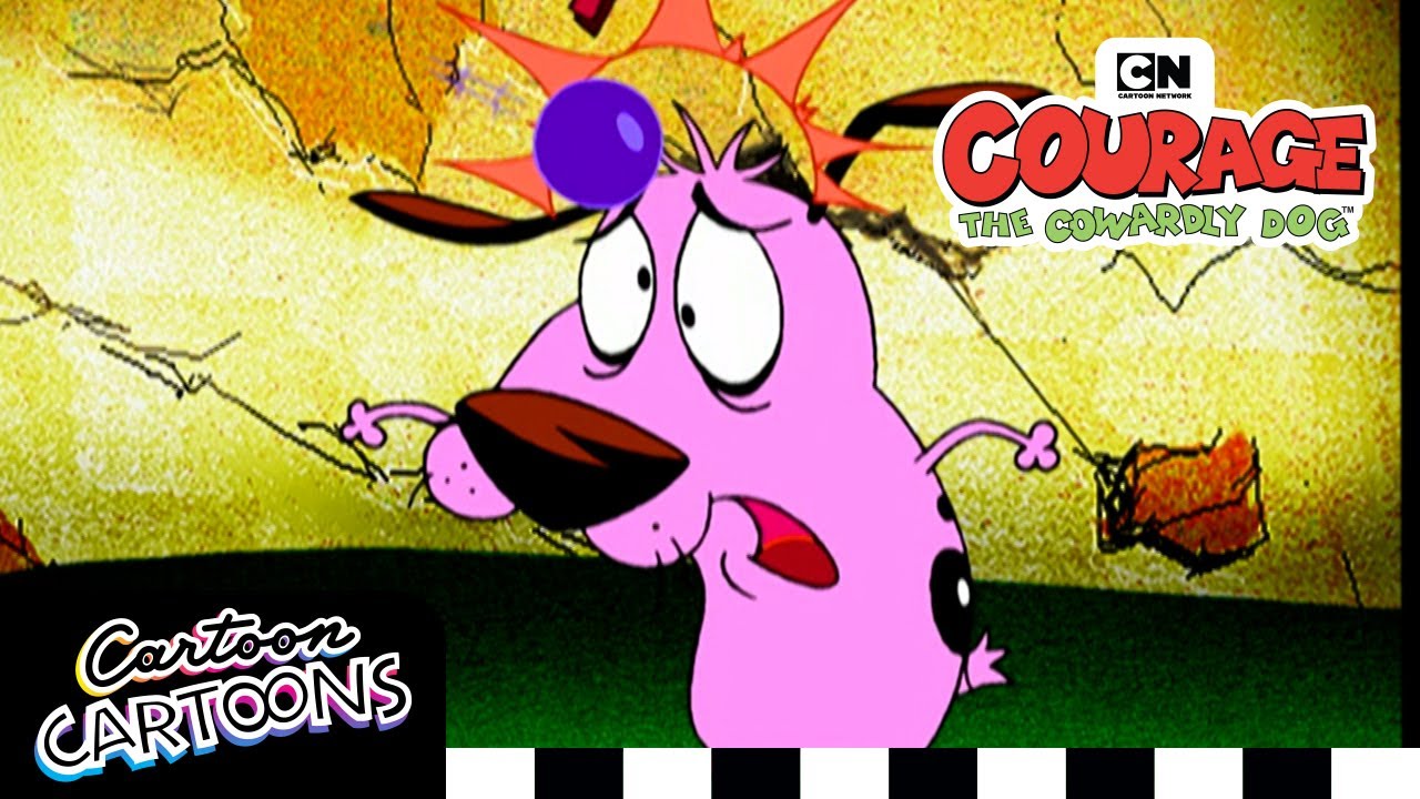 A Deadly Game | Courage the Cowardly Dog | Cartoon Cartoons - YouTube