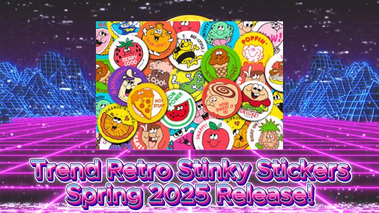 Trend Retro Stinky Sticker Summer 2025 Release: REVIEW! - YouTube