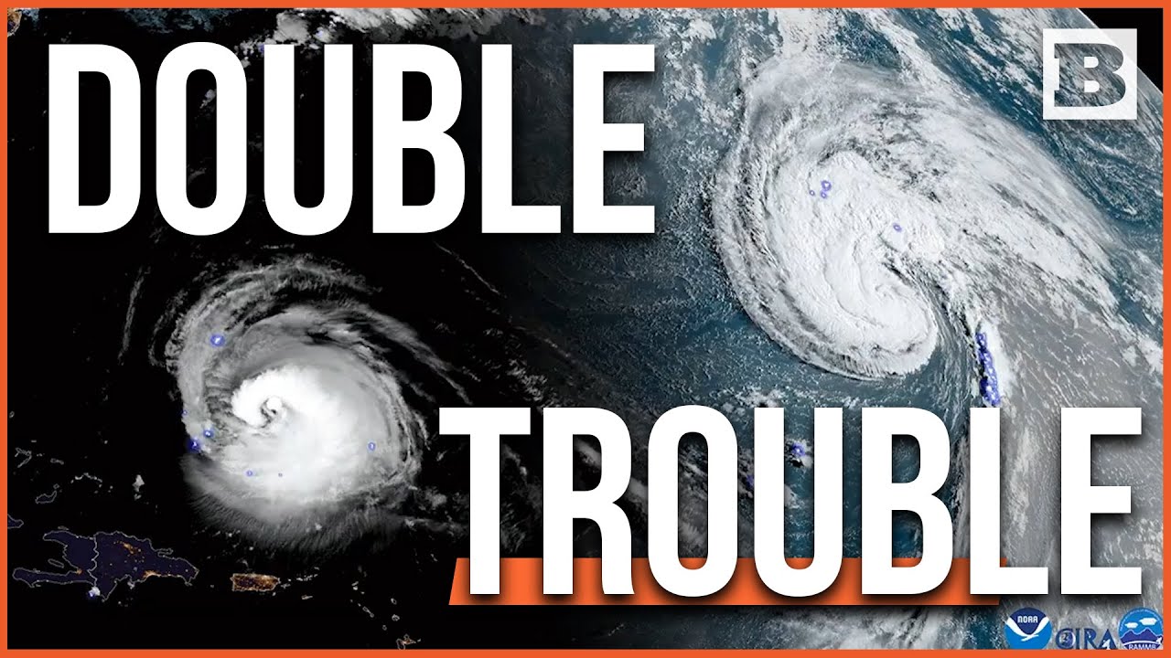 MAKE IT DOUBLE! Satellite Image Shows TWO HURRICANES in the Atlantic ...