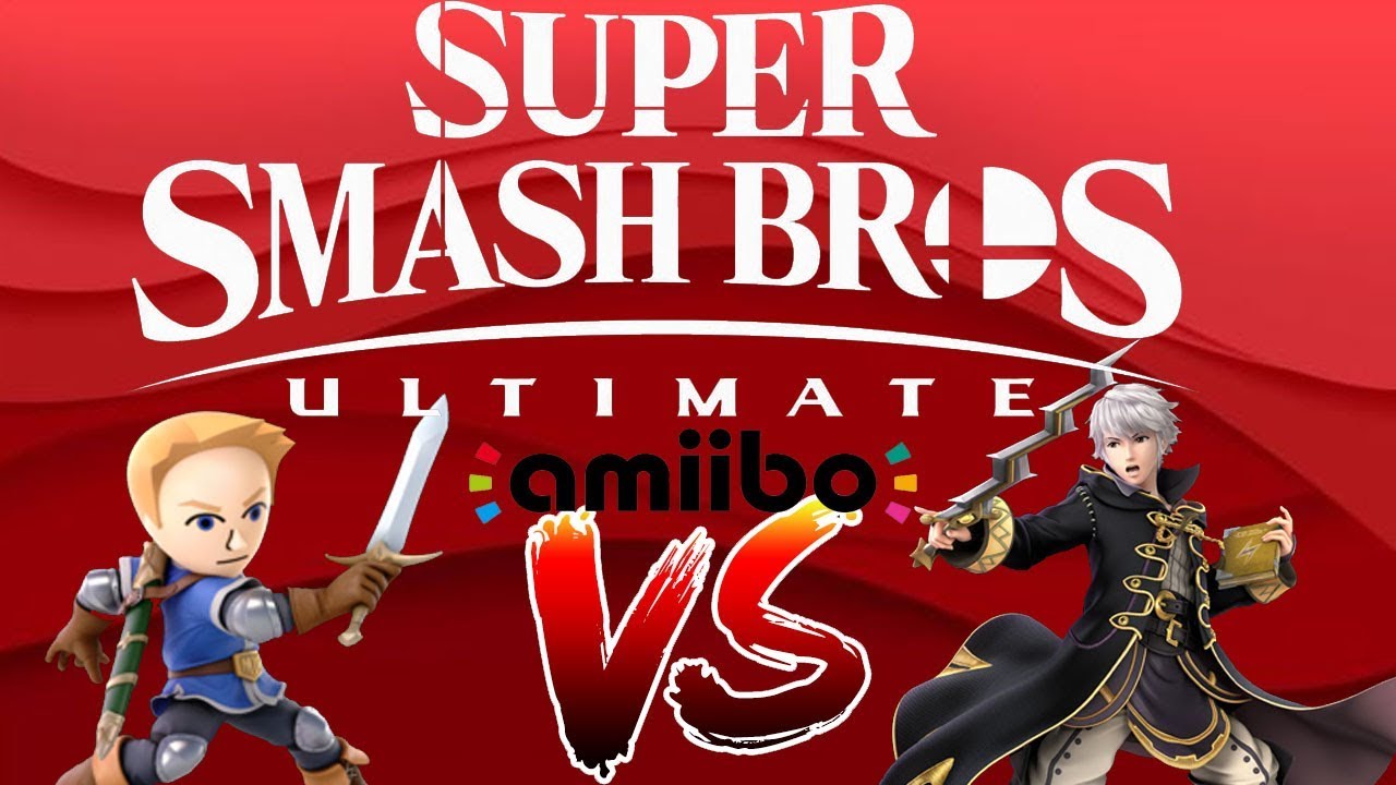 Ultimate Amiibo Tournament 1 - Mii Swordfighter VS Robin (Round 1 ...
