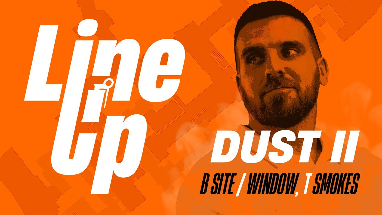 LineUp | CS2 Utility sa Svojketom | Dust II: B Site / Window, T Smokes ...