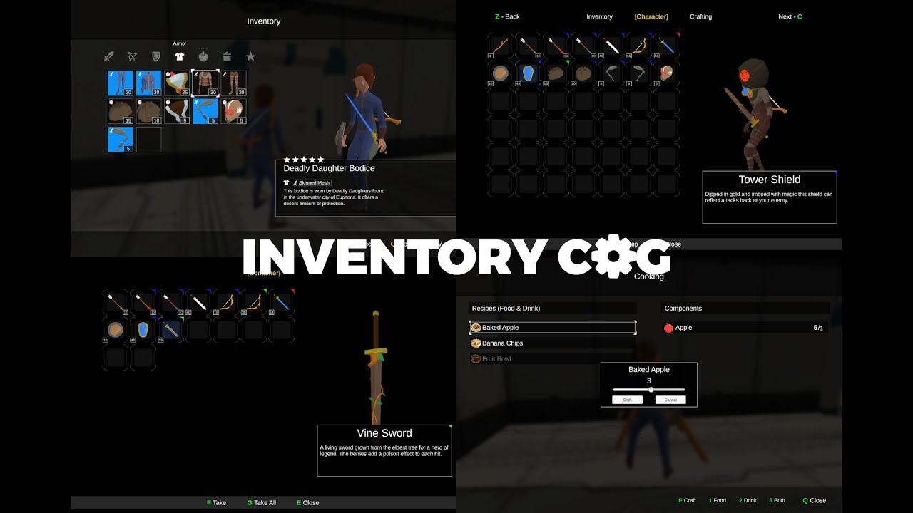 Inventory Cog 1.4 - UI Quickstart - YouTube