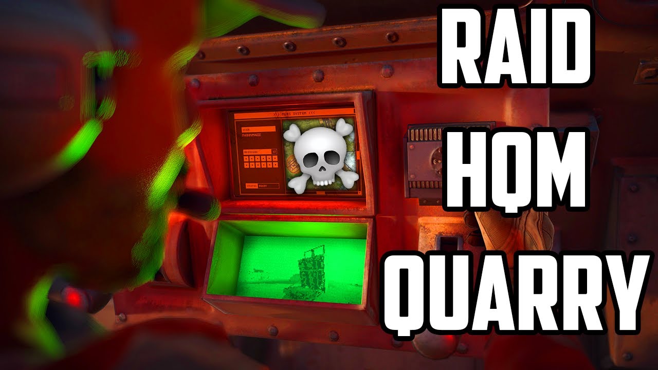 ABBIAMO RAIDATO HQM QUARRY - Rust Squad (Parte 3 di 3) - YouTube