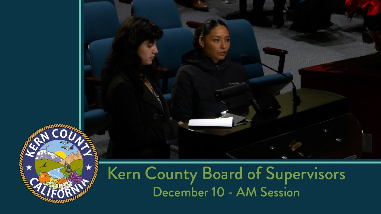 Kern County Board of Supervisors 9:00 a.m. meeting for Tuesday ...