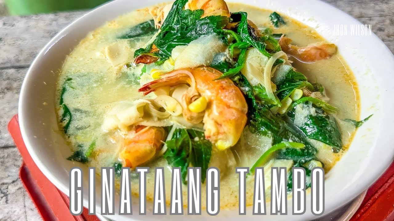 GINATAANG TAMBO RECIPE | FILIPINO DISH | Traditional Filipino Food ...