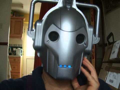 Cyberman voice changer helmet - YouTube