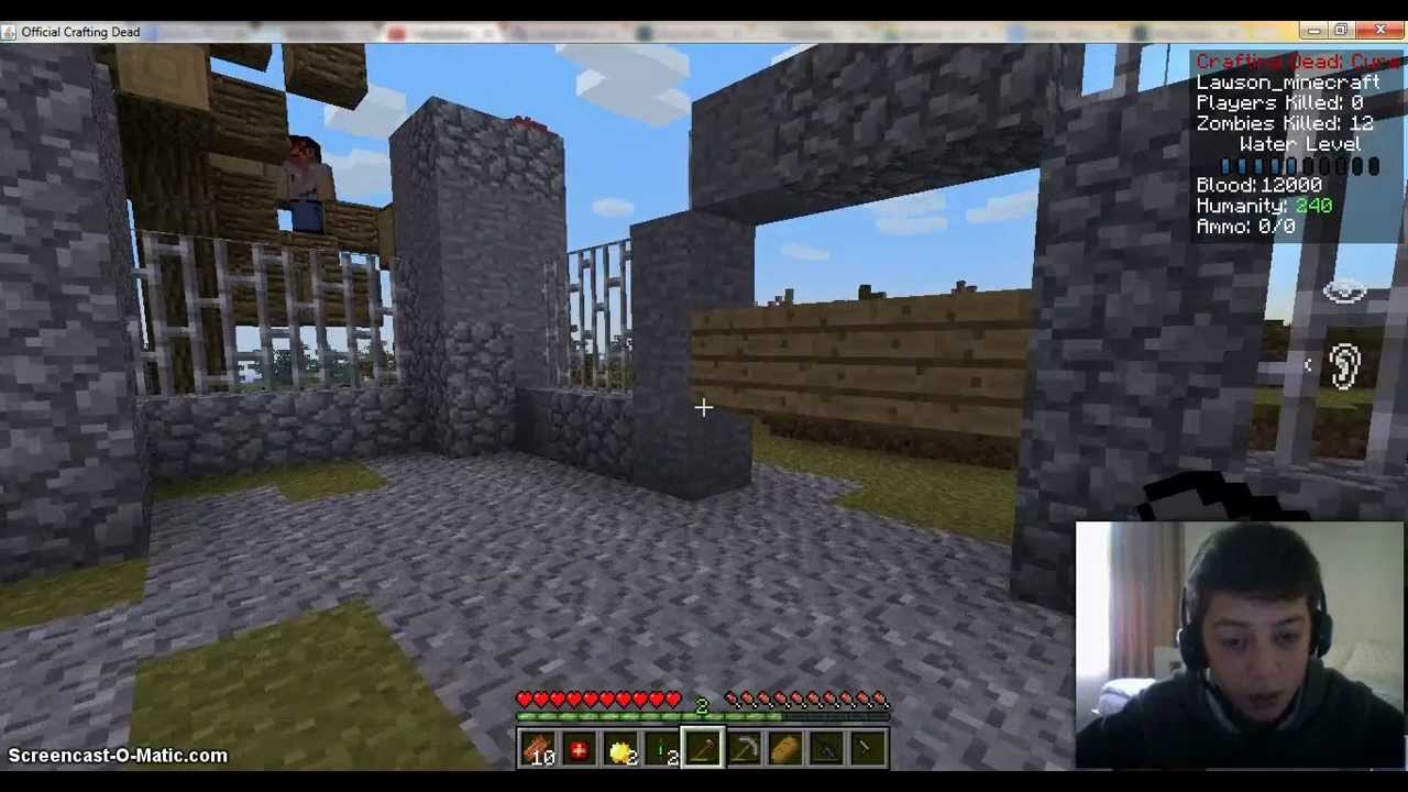 minecraft crafting dead ep 1 - YouTube