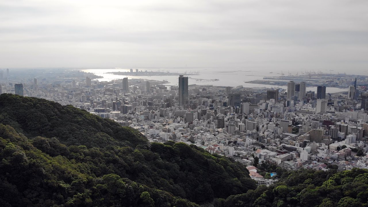 Kobe Japan From Above - YouTube