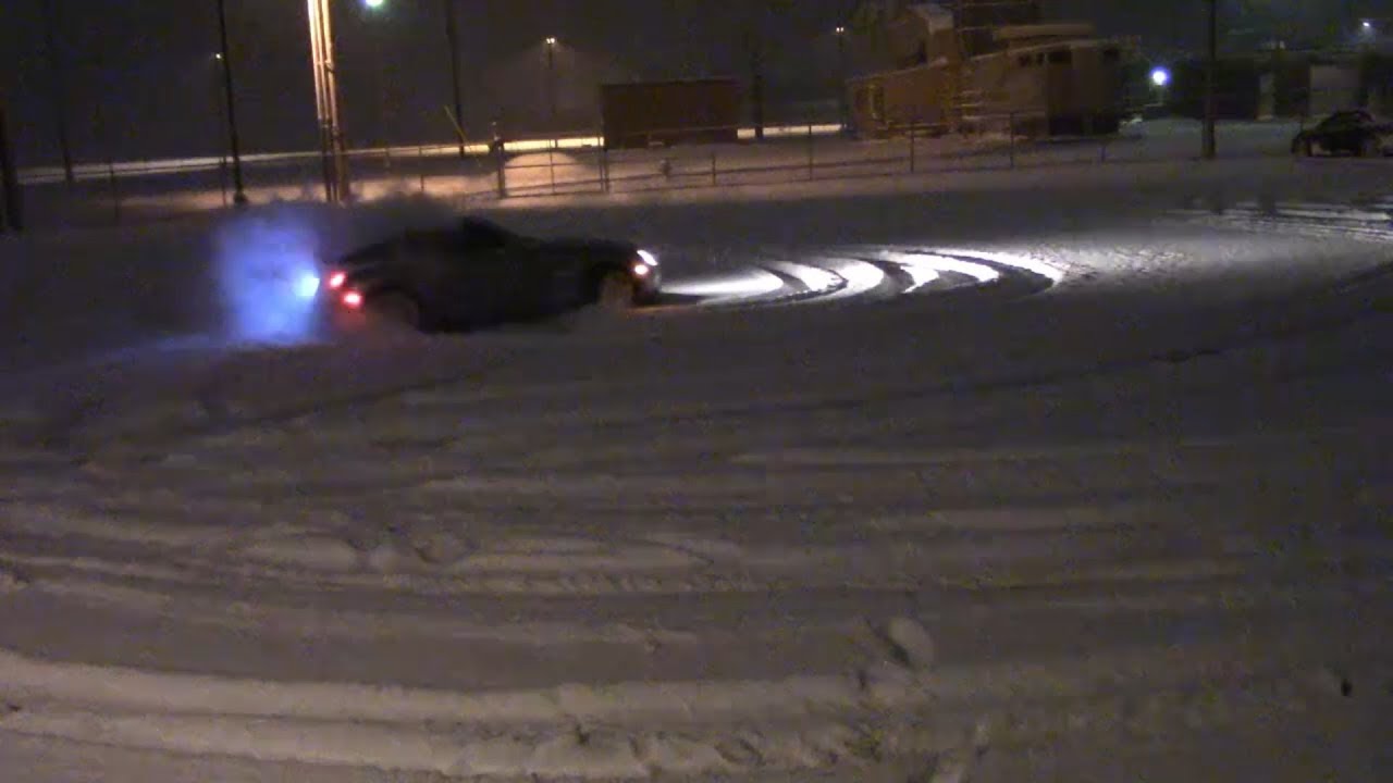 Taking the Chrysler Crossfire into the snow | Holiday Donuts 2017 ...