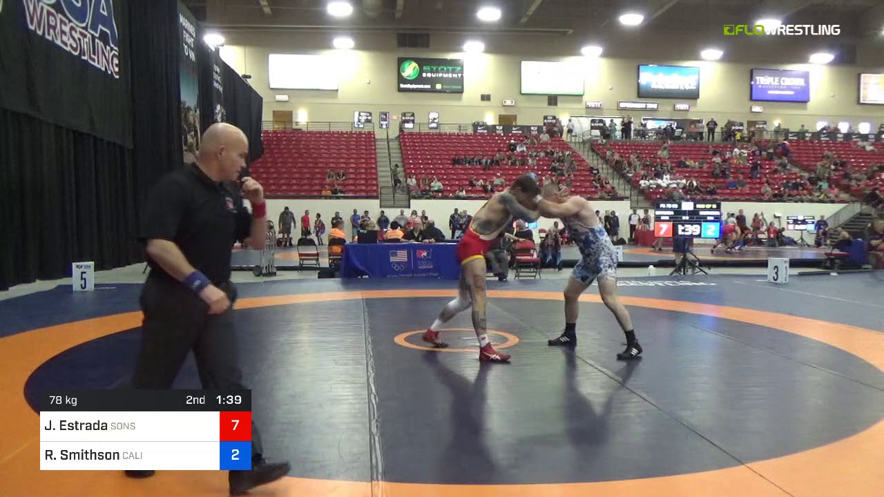 2018 Marine Corps US Open/Masters B Freestyle 78 Rnd Of 16 - Jeffery ...