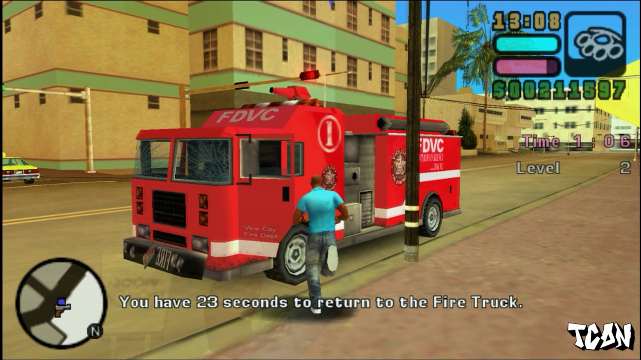 GTA: Vice City Stories - Tips & Tricks - How to complete Firefighter ...