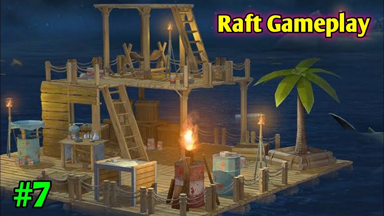Raft Survival #7 | Raft Gameplay Bangla | Bisco Gamer - YouTube