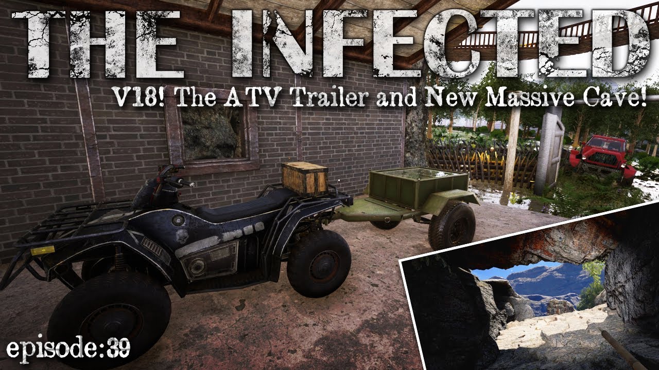The ATV Trailer and Massive Cave Exploration | The Infected | EP39 ...
