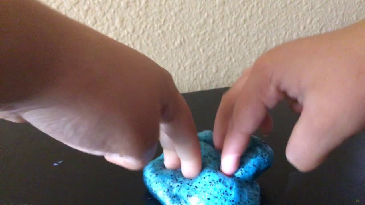 Fun slime and stress ball! - YouTube