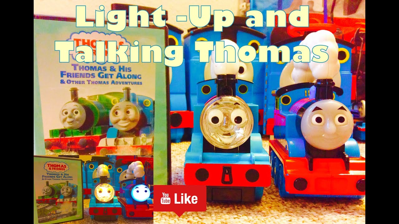 Fisher-Price Light-Up and Talking Thomas and Thomas and Friends Get ...