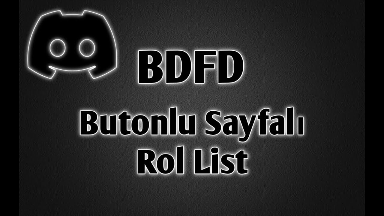 Bdfd Butonlu Sayfalı Rol List Komutu Elixirdevelopment Codes Youtube
