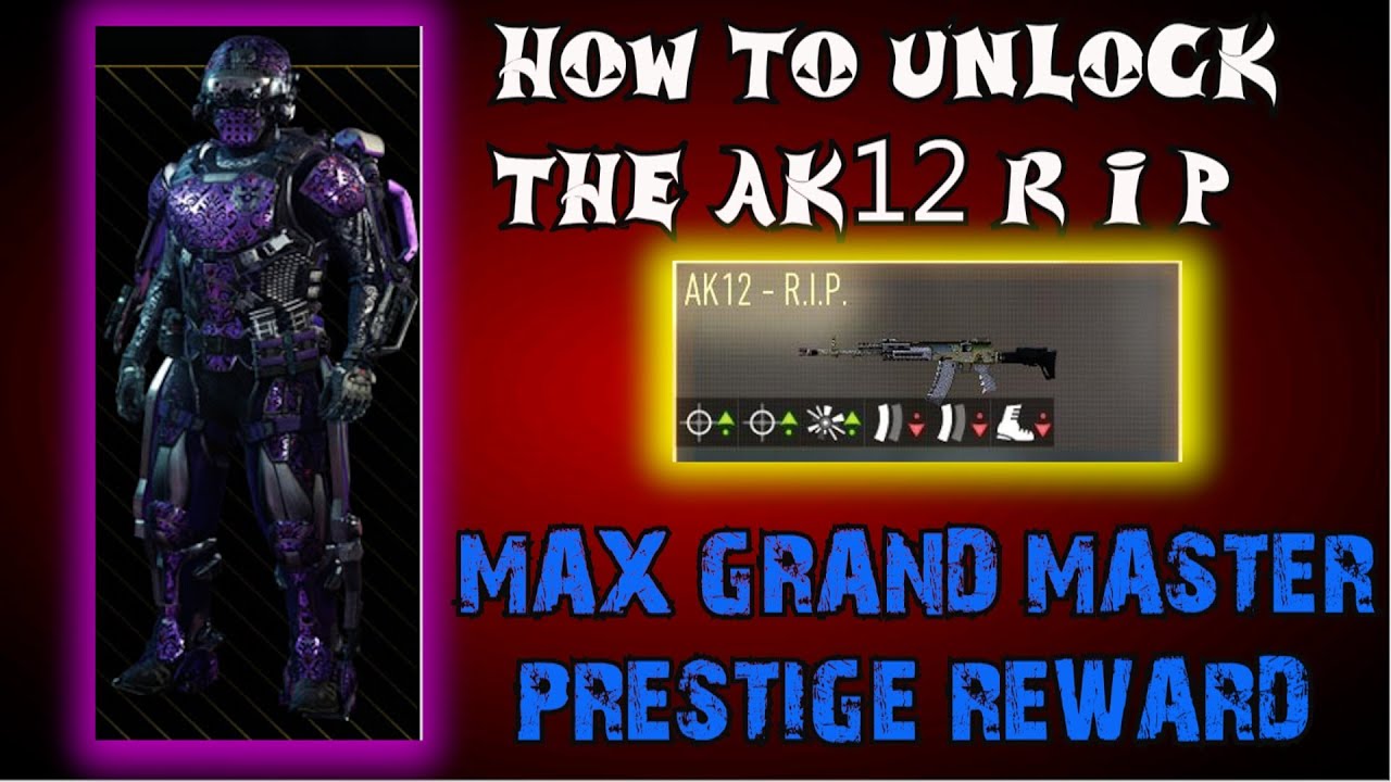 Call Of Duty Advanced Warfare: "How To Unlock The AK12 R.I.P" ("Max ...