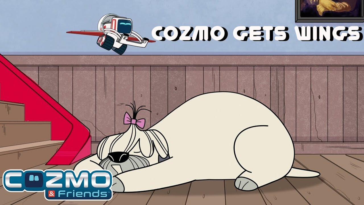 Cozmo Gets His Wings ️ Cozmo & Friends | Cartoons for Kids - YouTube