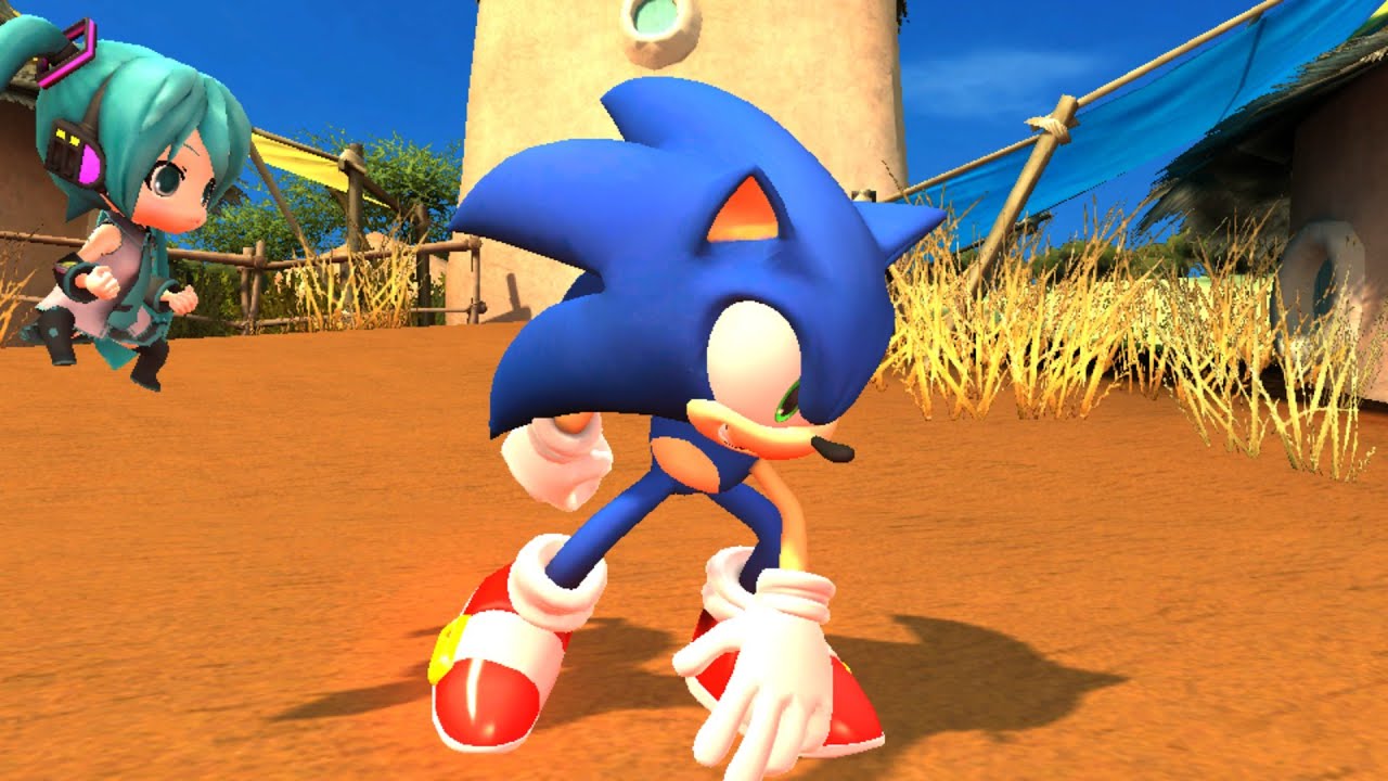 Sonic Unleashed | Unwiished texture + Marza running animation ...