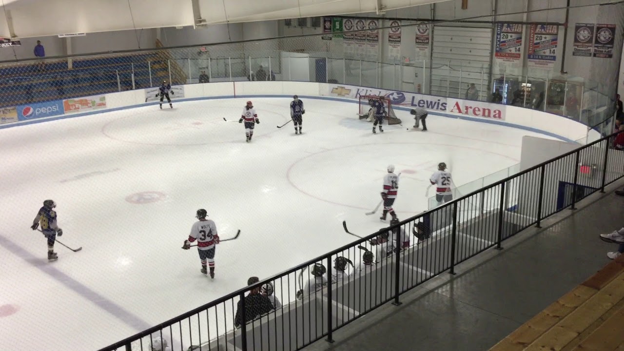 09 02 2017 Game 2 Period 2 U16 Bulldogs vs Hatfield Ice Dogs - YouTube