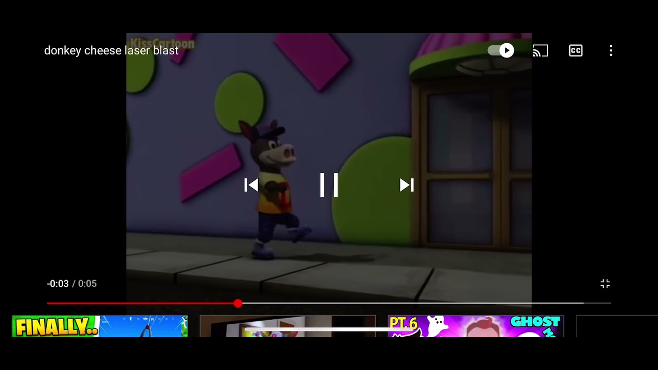 Donkey cheese lazer blast - YouTube