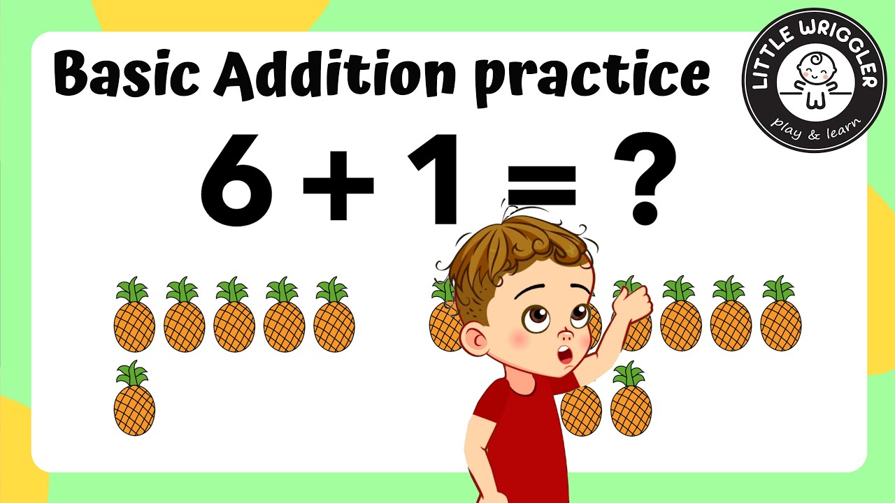 Addition Practice for kids | Teach kids math | Mathematics and Geometry ...