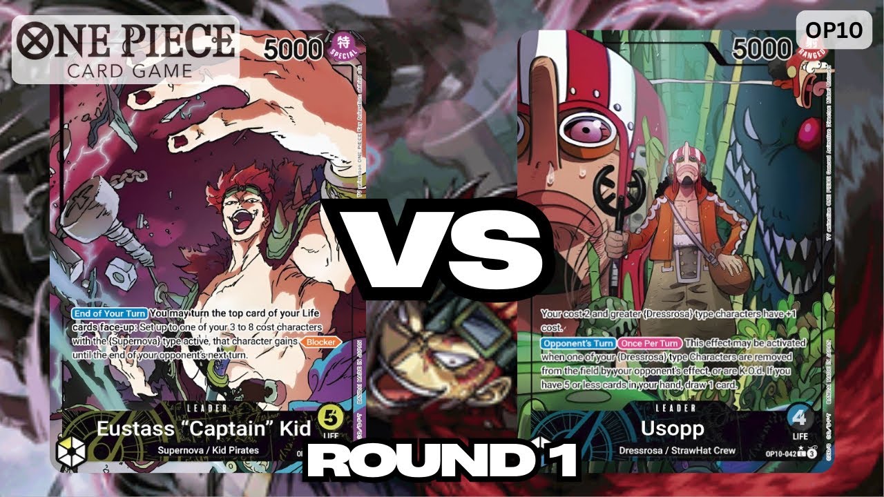 Yellow Kid VS Usopp | OP10 Locals Gameplay - Round 1 - YouTube