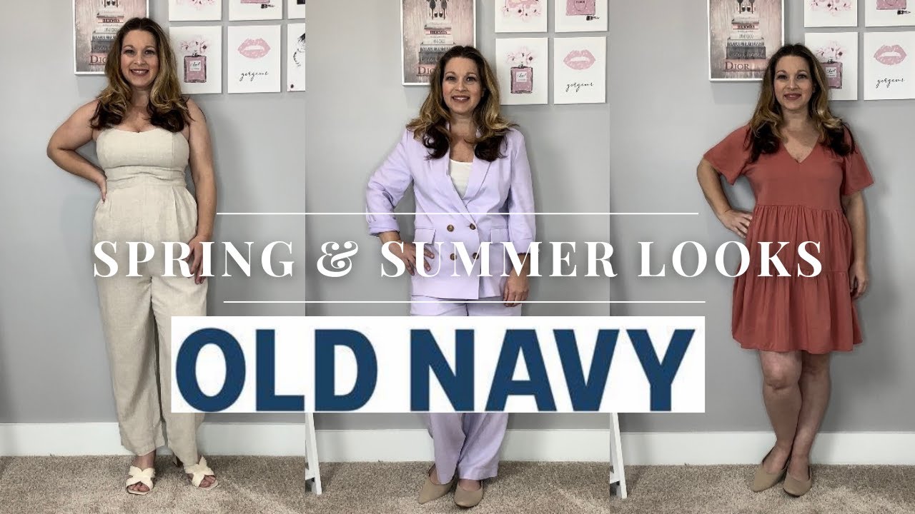 OLD NAVY Spring & Summer 2024 Try On Haul | What's New for Spring ...