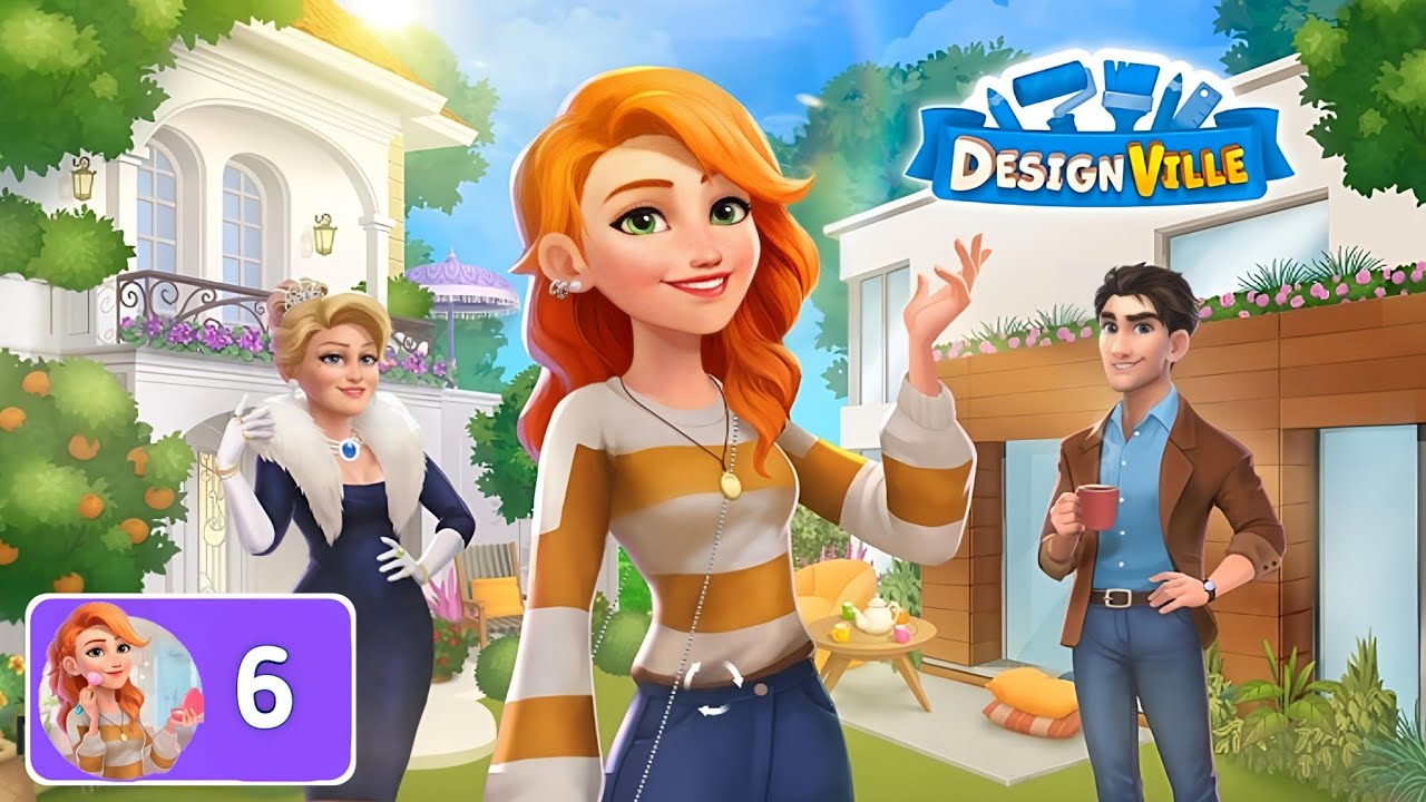 Design Ville Merge / Episode:6 Two Room Walkthrough Gameplay#games ...