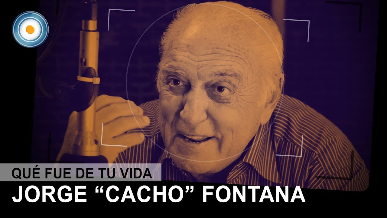 ¿Qué fue de tu vida? - Jorge "Cacho" Fontana - 14-09-12 (2 de 4) - YouTube