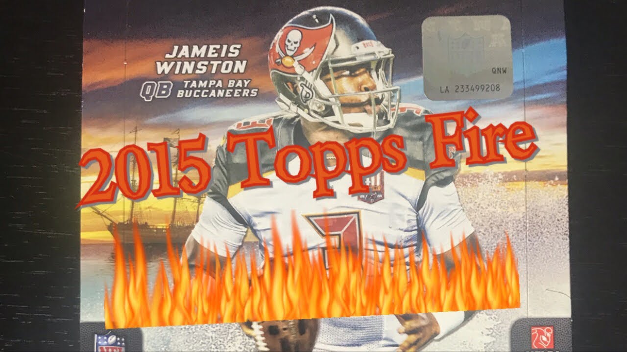 2015 Topps Fire Hobby Box. 2 Autos. - YouTube