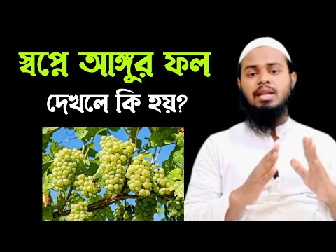 স্বপ্নে আঙ্গুর ফল দেখলে কি হয়? | স্বপ্নের ব্যাখ্যা | মুফতি মুহিব্বুল্লাহ আল হানাফী।